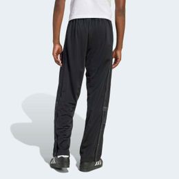 Sporthose adidas originals "ADIBREAK TP", Herren, Gr. XXL, N-Gr, schwarz (schwarz, schwarz, normal, gr.), Obermaterial: 100% Polyester, Hosen Sporthose