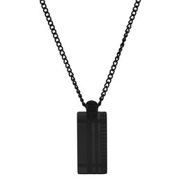 Adelia&acute;s Kette ohne Anh&auml;nger ADELIA&acute;S "Herren Halskette mit Anh&auml;nger &ndash; aus Edelstahl", schwarz, Halsketten, Herren, 65cm, Edelstahl, Sch&ouml;ne Geschenkidee zum Geburtstag