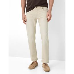 5-Pocket-Jeans Brax "Style CLINT", Herren, Gr. 35, L&auml;nge 34, beige, Denim/Jeans, 98% Baumwolle, 2% Elasthan, Jeans 5-Pocket-Jeans
