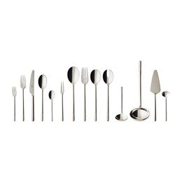 Villeroy & Boch Besteck-Set VILLEROY & BOCH "Tafelbesteck Ella 70er Set silber", silber, 70 tlg., Essbesteck-Sets