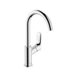 Hansgrohe Waschtisch-Einhebelmischer 210 Logis m Zugst.Abl.Gar., m Schwenkausl., chrom (71130000)