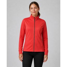 Softshelljacke LPO "Abbey Outdoor", Damen, Gr. 36/38 (M), hellrot, 60% Polyester; 40% Baumwolle, regular fit, Jacken Softshelljacke, glatt mit matter Struktur