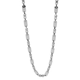 Adelia&acute;s Kette ohne Anh&auml;nger ADELIA&acute;S "Unisex Edelstahl Halskette" Gr. 55, silber, Halsketten, Damen, 55, Edelstahl