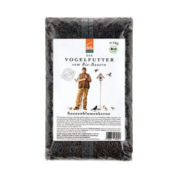 Defu Wildv&ouml;gel Bio-Sonnenblumenkerne 1kg Wildvogelfutter