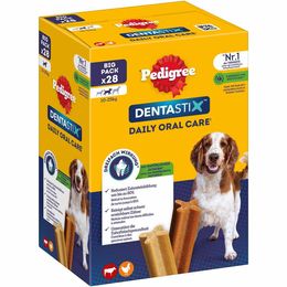 Pedigree DentaStix Hundesnacks f&uuml;r mittelgro&szlig;e Hunde 28 St&uuml;ck (4x7)