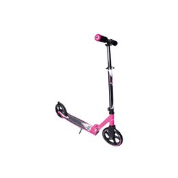 Muuwmi Aluminium Scooter &ndash; Tretroller, 205 mm, ABEC 7, f&uuml;r Kinder und Erwachsene, GS-gepr&uuml;ft, h&ouml;henverstellbar, pink