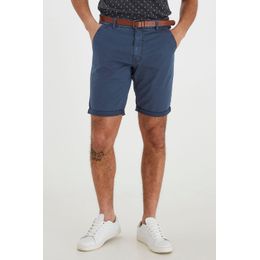 Chinoshorts Blend "BHBrane", Herren, Gr. M, US-Gr&ouml;&szlig;en, marineblaus, Web, 97% Baumwolle, 3% Elasthan, regular fit kurz, Hosen Chinoshorts, Stilvolle Chino Shorts mit Eingrifftaschen und G&uuml;rtel