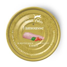 Terra Felis Kaninchen Katzen-Nassfutter getreidefrei 12x80g