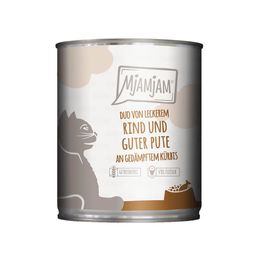 MjAMjAM - DUO von Rind und Pute an K&uuml;rbis 6x800g