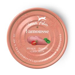 Terra Felis Huhn Katzen-Nassfutter getreidefrei 12x80g