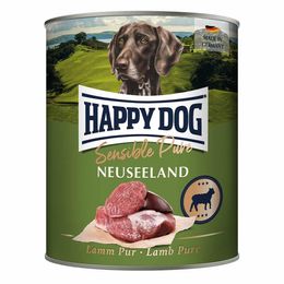 Happy Dog Sensible Pure Neuseeland (Lamm) Hunde-Nassfutter getreidefrei 6x800g