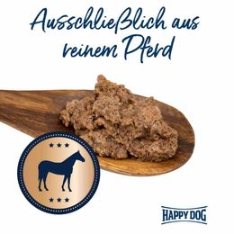 Happy Dog Sensible Pure Montana (Pferd) Hunde-Nassfutter getreidefrei 6x400g