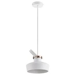 Paco Home Pendelleuchte "INKA M", wei&szlig;, 1, &Oslash; 20cm H: 13cm, Leuchten, Pendelleuchte