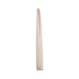 MCW Schutzh&uuml;lle f&uuml;r 3m Halb-Sonnenschirm Lorca, Abdeckh&uuml;lle Cover mit Kordelzug ~ creme