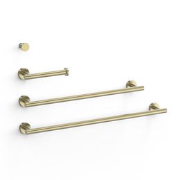 Tres Set bestehend aus 2 Handtuchhaltern + 1 Papierhalter ohne Deckel + 1 Haken , 09598102CA 09598102CA
