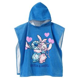 Topolino Stitch Badeponcho mit Kapuze