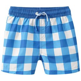 Topomini Baby Badeshorts mit Karo-Muster