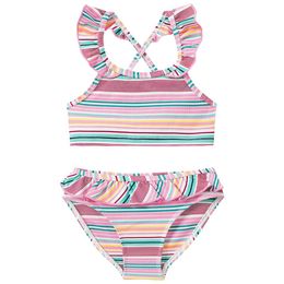 Topolino M&auml;dchen Bikini mit bunten Streifen