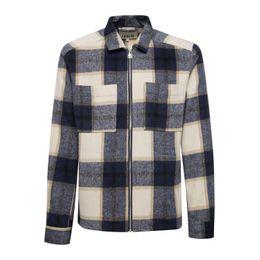!Solid Kurzjacke SOLID "Kurzjacke SDGideon", Herren, Gr. L, blau (insignia blau), Obermaterial: 100% Polyester PES., Jacken Kurzjacke
