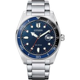 Citizen Silber Herren Armbanduhr AW1761-89L
