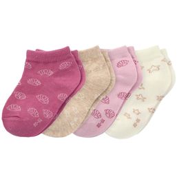 Topomini 4 Paar Baby Sneaker-Socken im Set