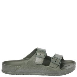 Gina Benotti Damen Badesandalen unifarben