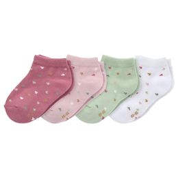 Topomini 4 Paar Baby Sneaker-Socken im Set