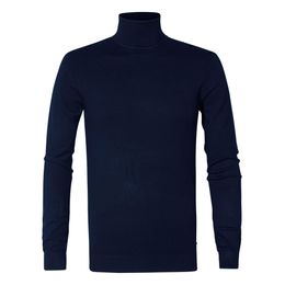 PETROL INDUSTRIES - Essential Rollkragenpullover M&auml;nner - Blau