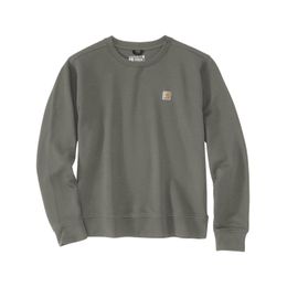 Kapuzenpullover Carhartt "Crewneck", Gr. XL, gr&uuml;n (oliv), Obermaterial: 100% Baumwolle CO., Pullover Kapuzenpullover