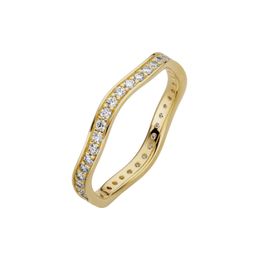OROLINO Ring 333/- Gelbgold glanz synth. Zirkonia