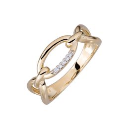OROLINO Ring Gold 585 mit 5x Brillant 0,025ct.