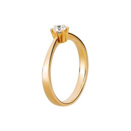 OROLINO Ring Gold 750 mit nat&uuml;rlichem Brillant 0,25ct.
