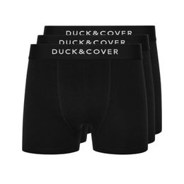 Duck and Cover - "Sagnet" Boxershorts f&uuml;r Herren(3er-Pack) (Schwarz)