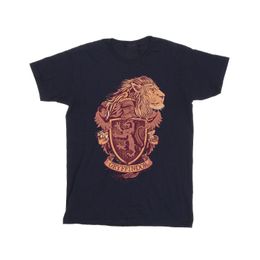 Harry Potter - "Gryffindor" T-Shirt f&uuml;r Herren (Marineblau)