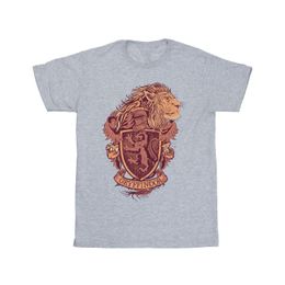 Harry Potter - "Gryffindor" T-Shirt f&uuml;r Herren (Grau)