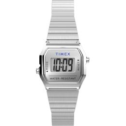 Timex Timex 80 Teeny Tiny Silber Damen Armbanduhr TW2Y46500