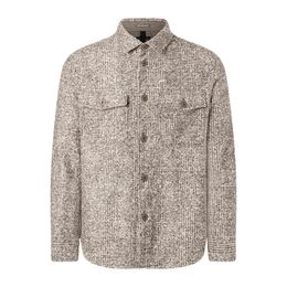 Strickjacke Maerz Muenchen "Maerz Muenchen 689001 Strickjacke Herren Bekleidung", Herren, Gr. 50, beige, 58% Schurwolle, 24% Polyester, 18% Seide, Strickjacken Strickjacke