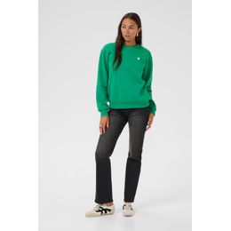 Kaffe Sweatshirt KAliddy Loose fit green