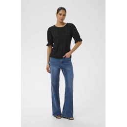 Kaffe Kurzarm-Bluse KAlea Kurzarm-Bluse Tight fit