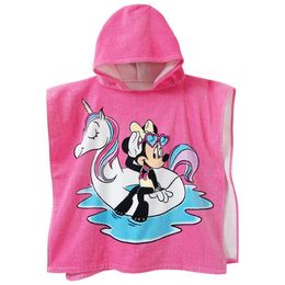 Topolino Minnie Maus Badeponcho mit Kapuze