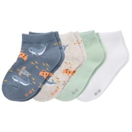 Topomini 4 Paar Baby Sneaker-Socken im Set