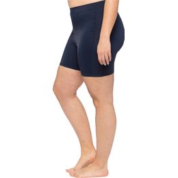 sheego Gro&szlig;e Gr&ouml;&szlig;en Badehose in Radler-L&auml;nge, mit Shaping-Effekt, marine, Gr&ouml;&szlig;e 58 - Damen