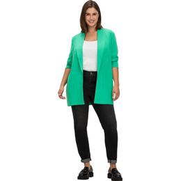 sheego Gro&szlig;e Gr&ouml;&szlig;en Skinny Jeans mit bequemer Taille, black denim, Gr&ouml;&szlig;e 104 - Damen