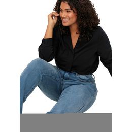 sheego Gro&szlig;e Gr&ouml;&szlig;en Gerade Jeans mit Bodyforming-Effekt, blue denim, Gr&ouml;&szlig;e 108 - Damen