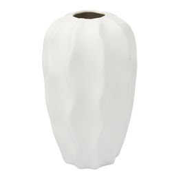 my home Vase mit Relief-Muster