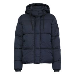 Steppjacke oxmo "Steppjacke OXTaylor", Damen, Gr. 42, blau (total eclipse), Obermaterial: 100% Polyamid PA., Jacken Steppjacke
