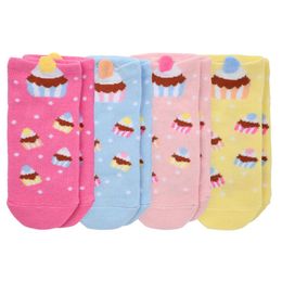 Topolino 4 Paar M&auml;dchen Sneaker-Socken im Set