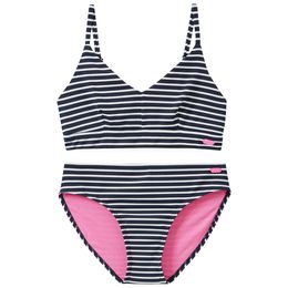 Yigga M&auml;dchen Bikini mit Ripp-Struktur