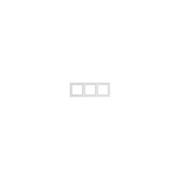 Berker Rahmen 3f. pws samt m.Beschriftungsfeld 10236099)