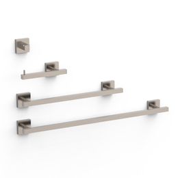 Tres Set bestehend aus 2 Handtuchhaltern + 1 Papierhalter ohne Deckel + 1 Haken , 09598101AC 09598101AC